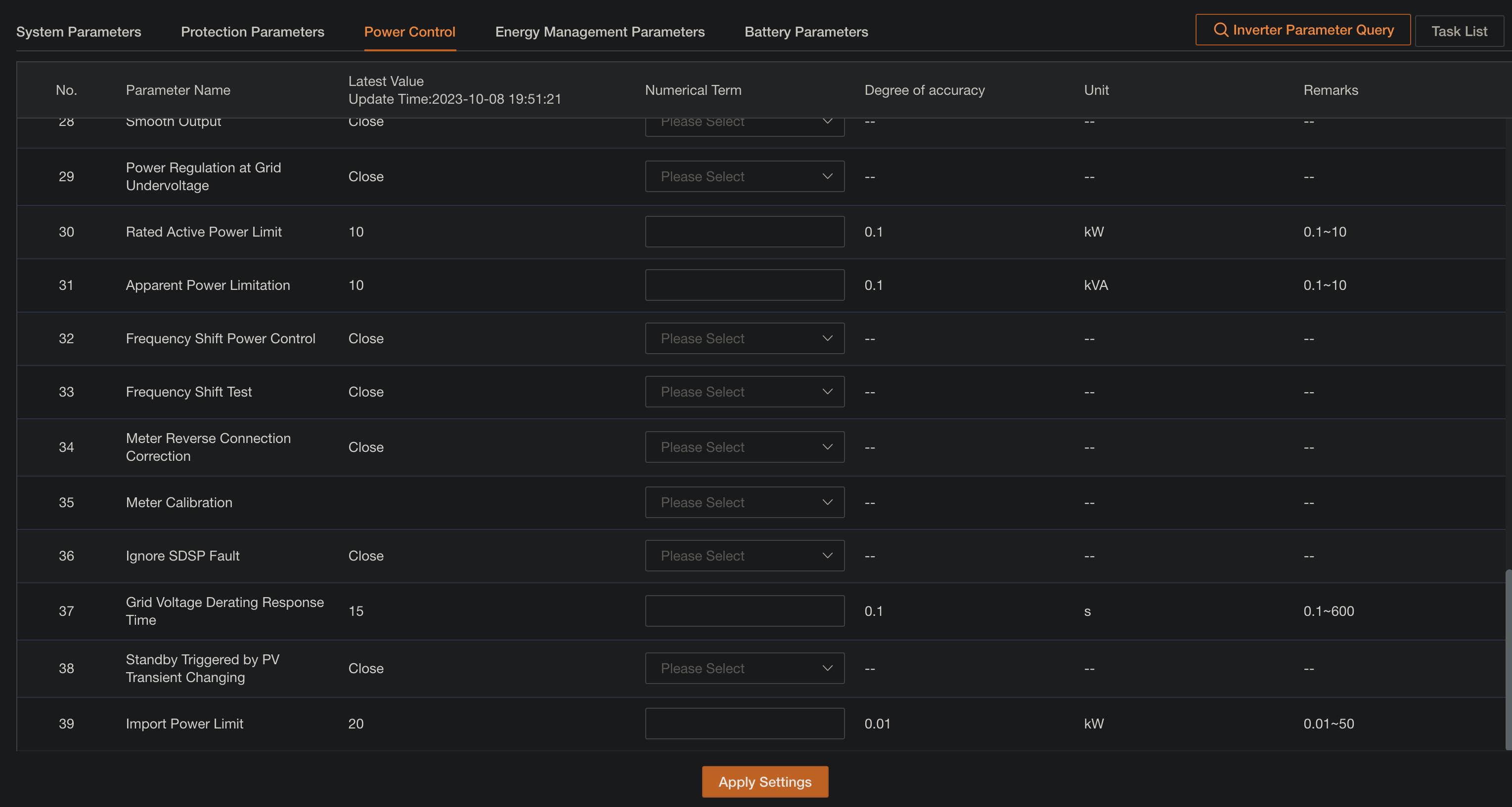Forced charging not charging at full power ( + self consumtion not working as intended ) · Issue ...