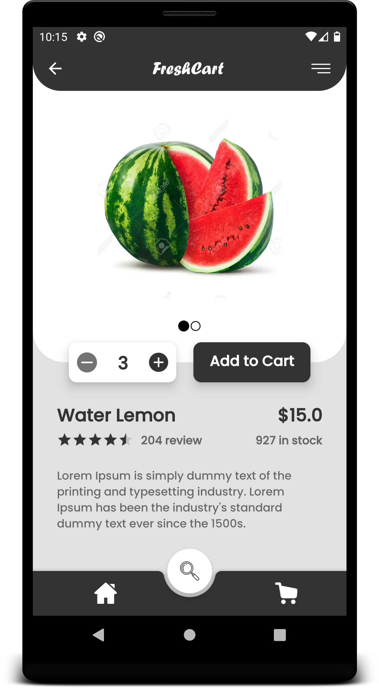 GitHub - vladdovgal/FreshCart-Application: Android shopping application ...