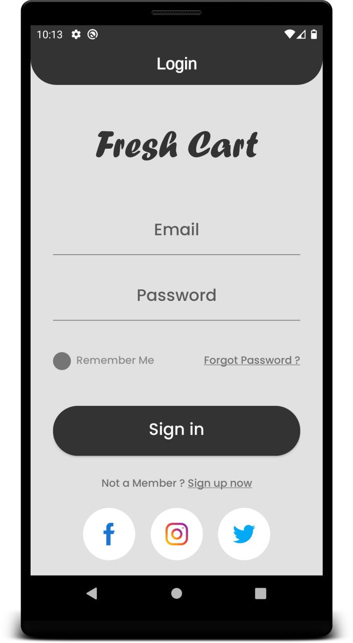 GitHub - vladdovgal/FreshCart-Application: Android shopping application (team project for ...