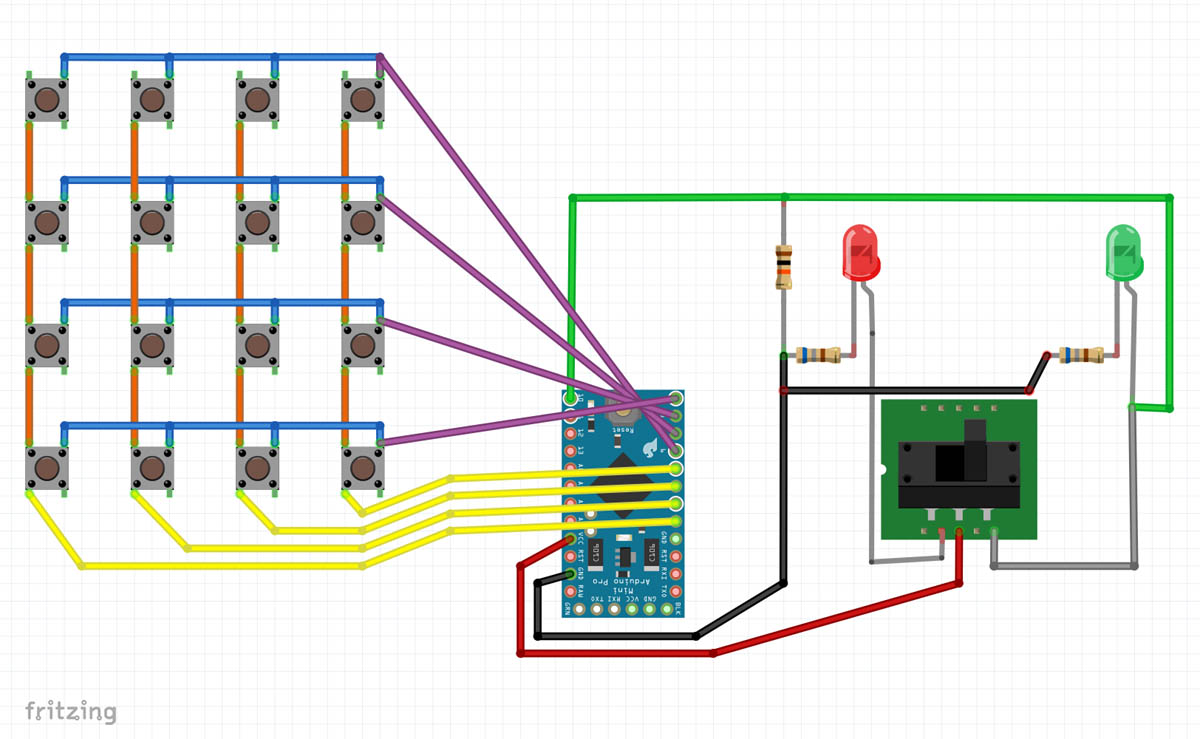 GitHub - secretive-squirrel/16-key-macro-keypad: 16 key macro keypad ...