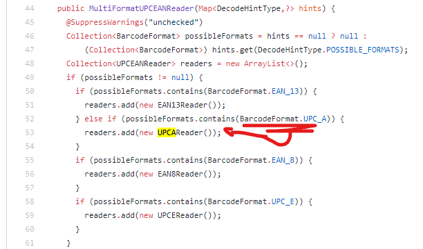 Barcodes of Type UPC-A gets decoded incorrectly · Issue #88 · zxing-js ...