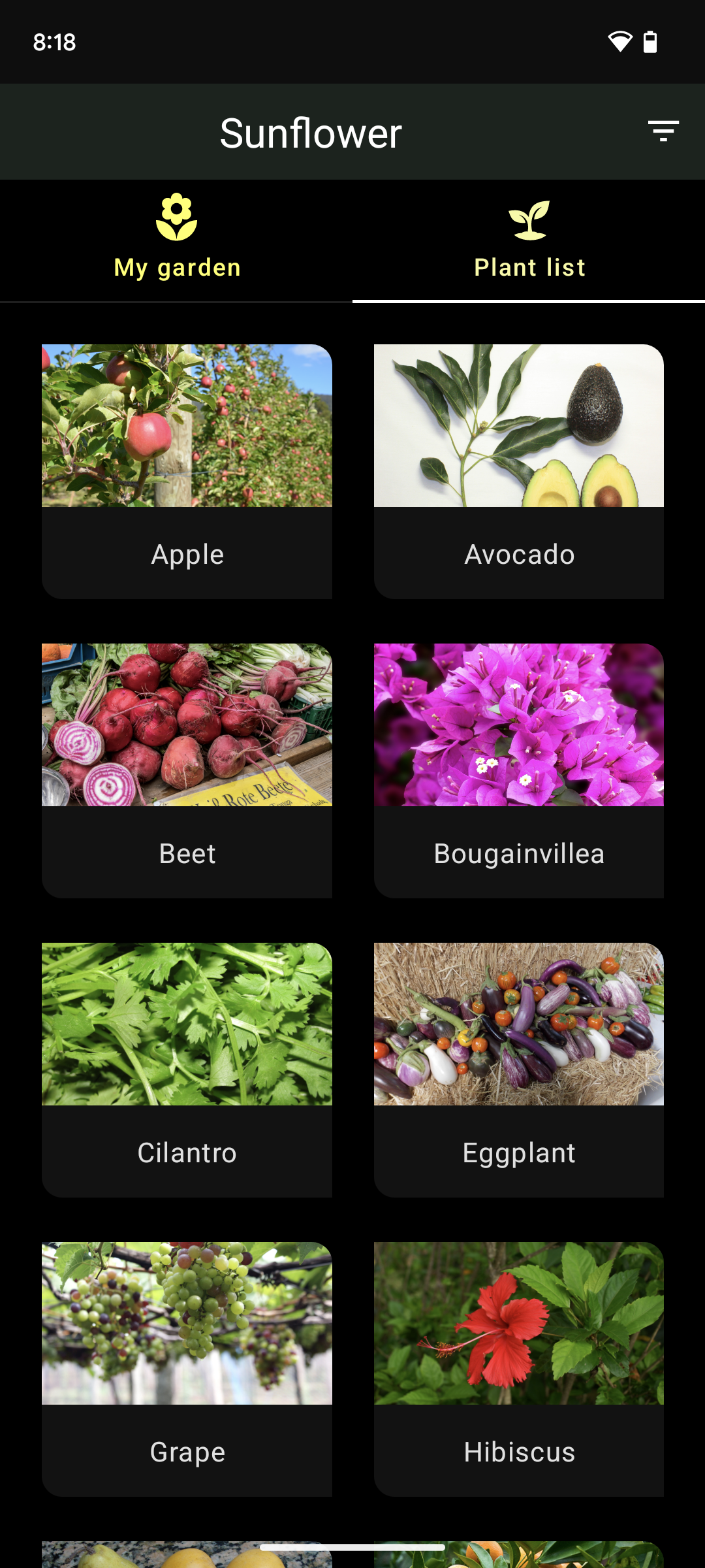 Top app bar is overlapping with the status bar · Issue #842 · android/sunflower · GitHub