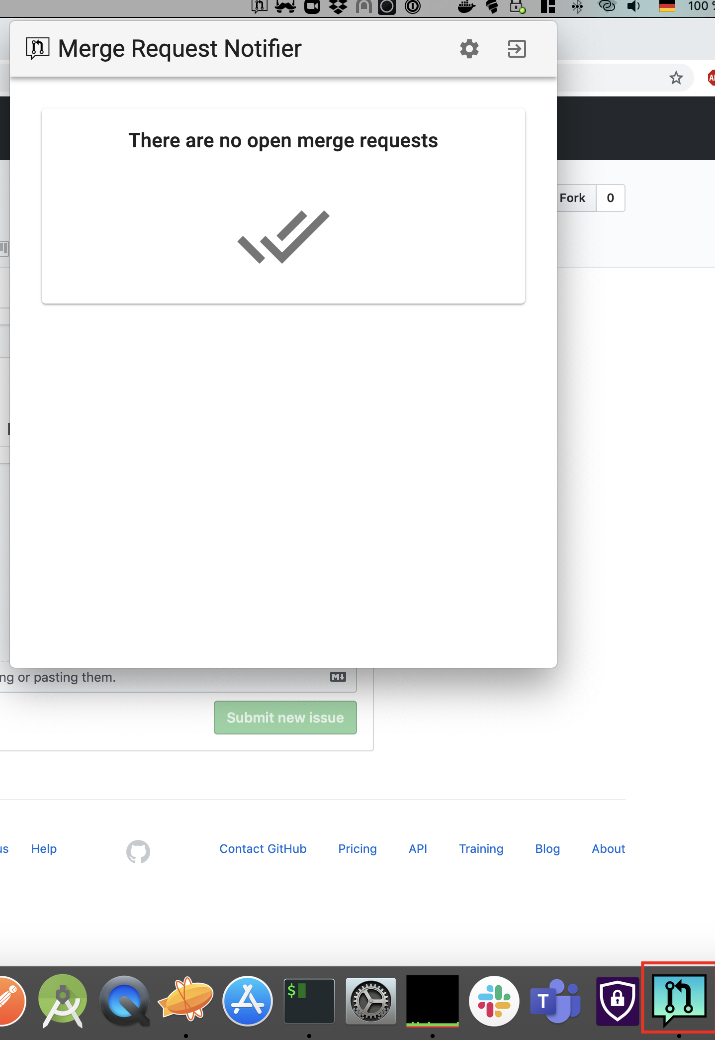 Don T Show Icon In Dock · Issue 13 · Codecentric Merge Request Notifier · Github