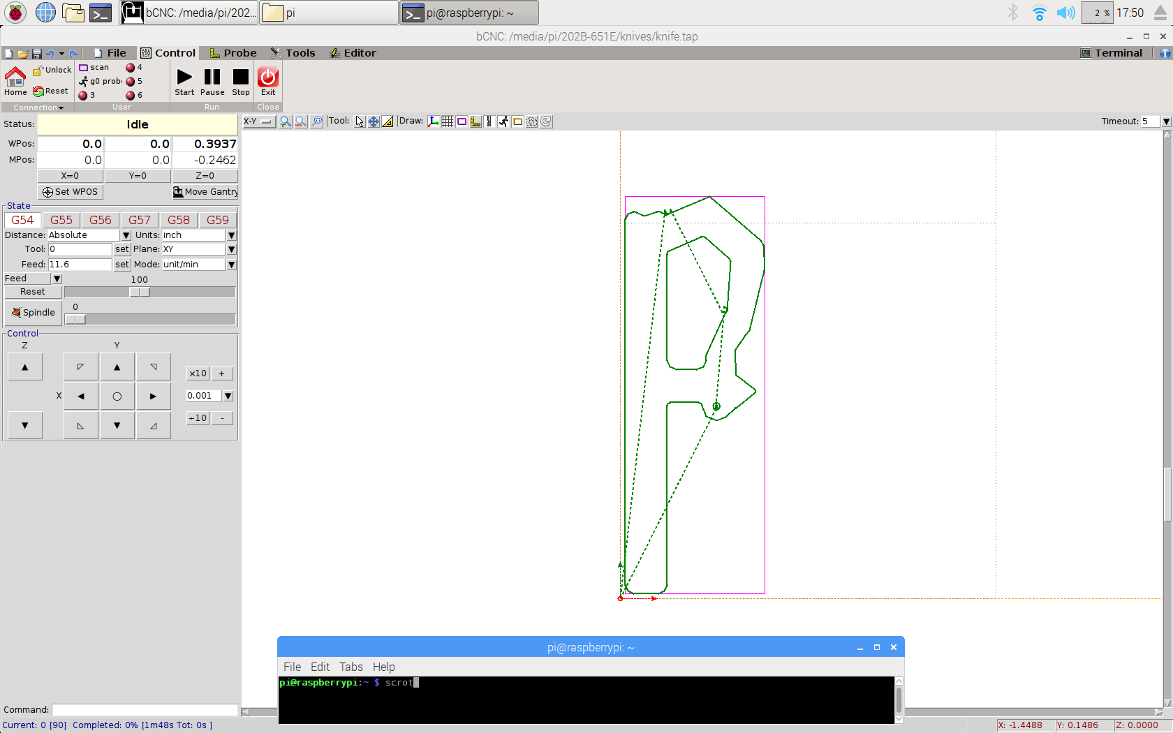 Displaying curves error · Issue #841 · vlachoudis/bCNC · GitHub
