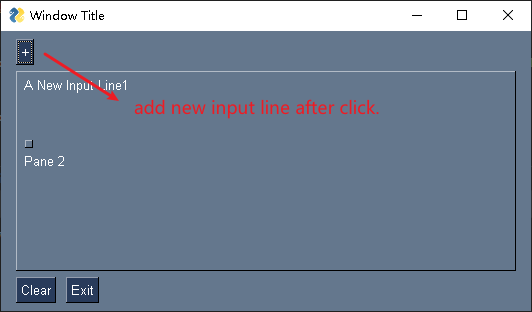 [ Question] How to add new line in Column and the Column in Pane ...