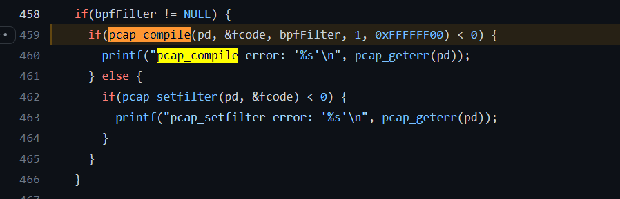 Potential Memory Leak In Userlandexamplespcountc459 · Issue 852 · Ntoppfring · Github 