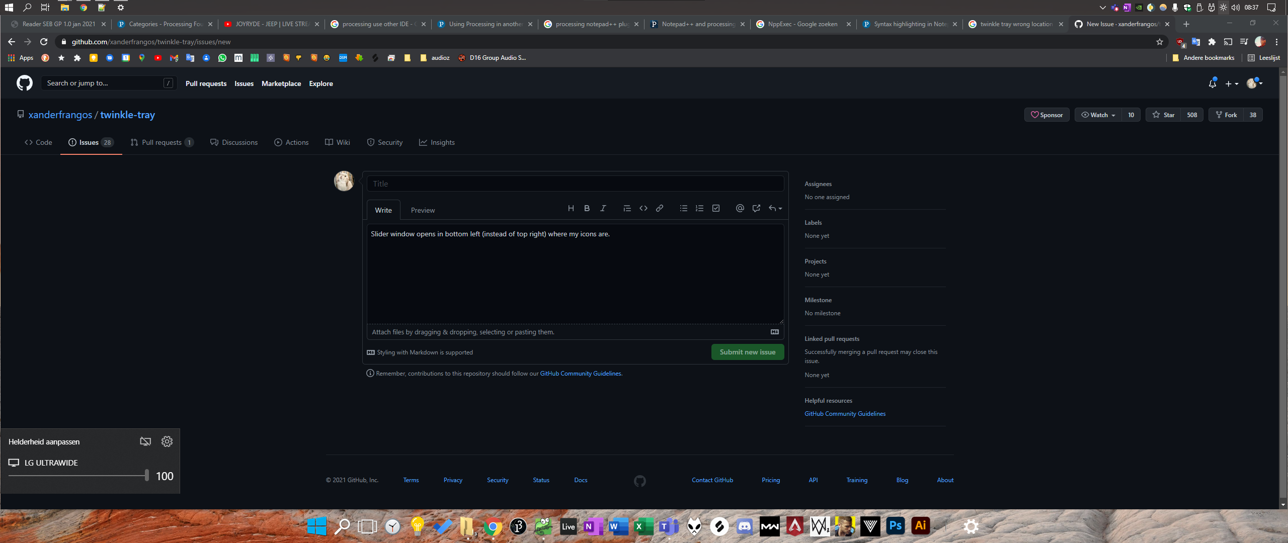 Slider window opens in wrong location · Issue #158 · xanderfrangos ...