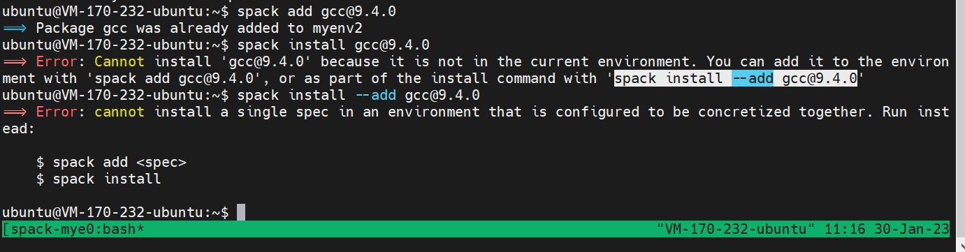 Can Not Install Package In Env · Issue 35231 · Spack Spack · Github