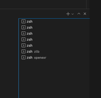 Current working-directory [grey-text] not always showing in the list of active terminals · Issue ...