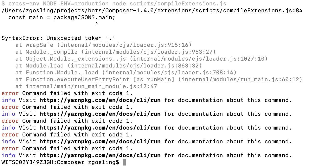 Scripts/compileExtensions.js:84 syntax error · Issue #7859 · microsoft ...