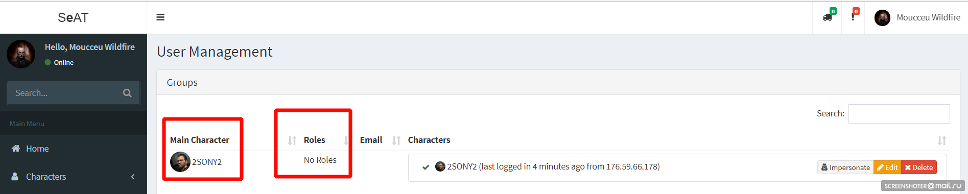 Modifying Standing Definitions By Unprivileged User · Issue 401 · Eveseatseat · Github