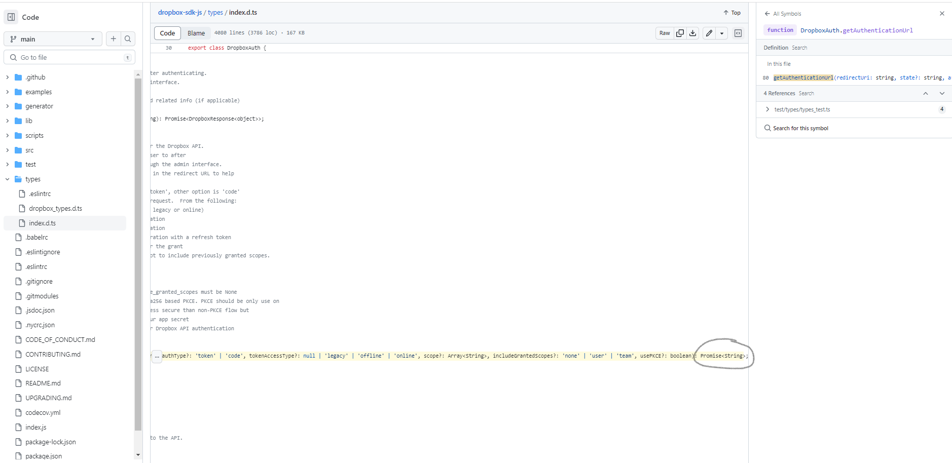 DropboxAuth.getAuthenticationUrl returns incorrect type · Issue #1125 · dropbox/dropbox-sdk-js ...