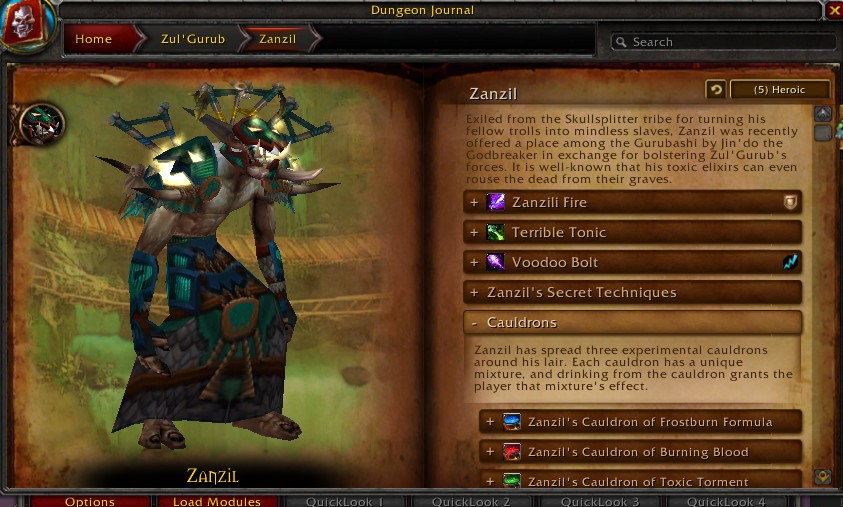 [Boss] Zanzil - Zul'Gurub 5-man Heroic · Issue #4921 · WoWManiaUK ...