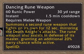 [Talent] Dancing Rune Weapon · Issue #2132 · WoWManiaUK/Blackwing-Lair ...