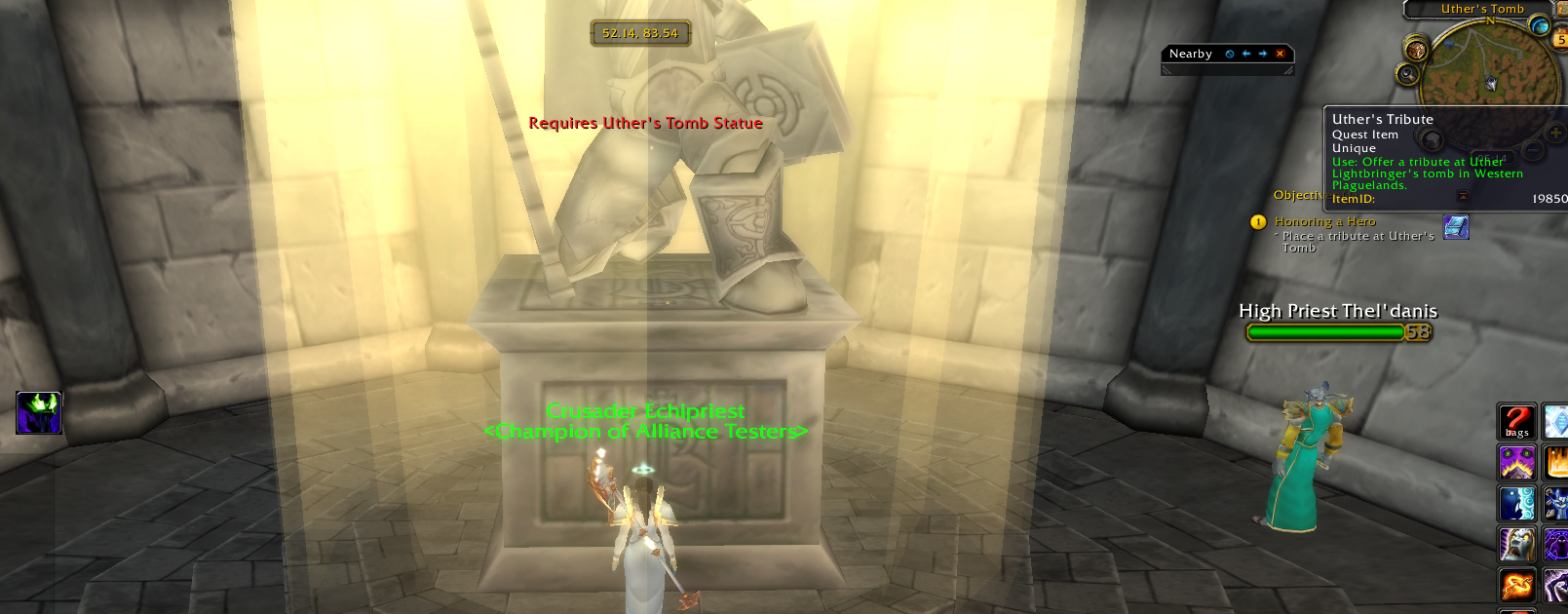 [Quest] Honoring a Hero - (Horde) and (Allience) - Harvest Festival ...