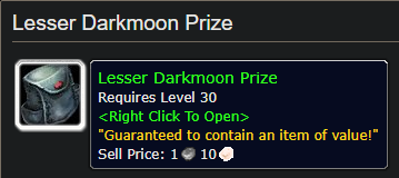 [Item] Lesser Darkmoon Prize - Sometimes empty · Issue #5896 · WoWManiaUK/Redemption · GitHub