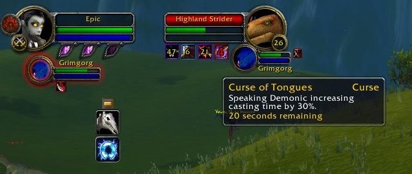 [Spell] curse of tongues - ID 199890 (Warlock) · Issue #346 · WoWManiaUK/Blackwing-Lair · GitHub