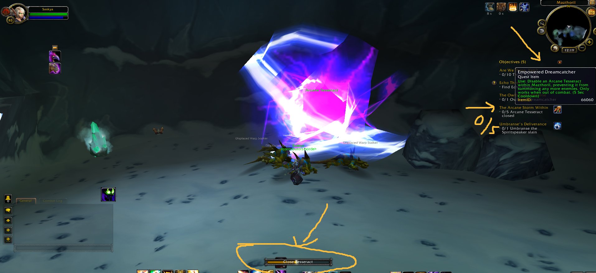 [Quest] The Arcane Storm Within - ID 28841 - Winterspring · Issue #571 ...