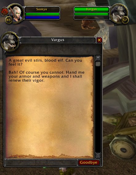 [NPC] Vargus - Silithus (low prio) · Issue #693 · WoWManiaUK/Blackwing-Lair · GitHub