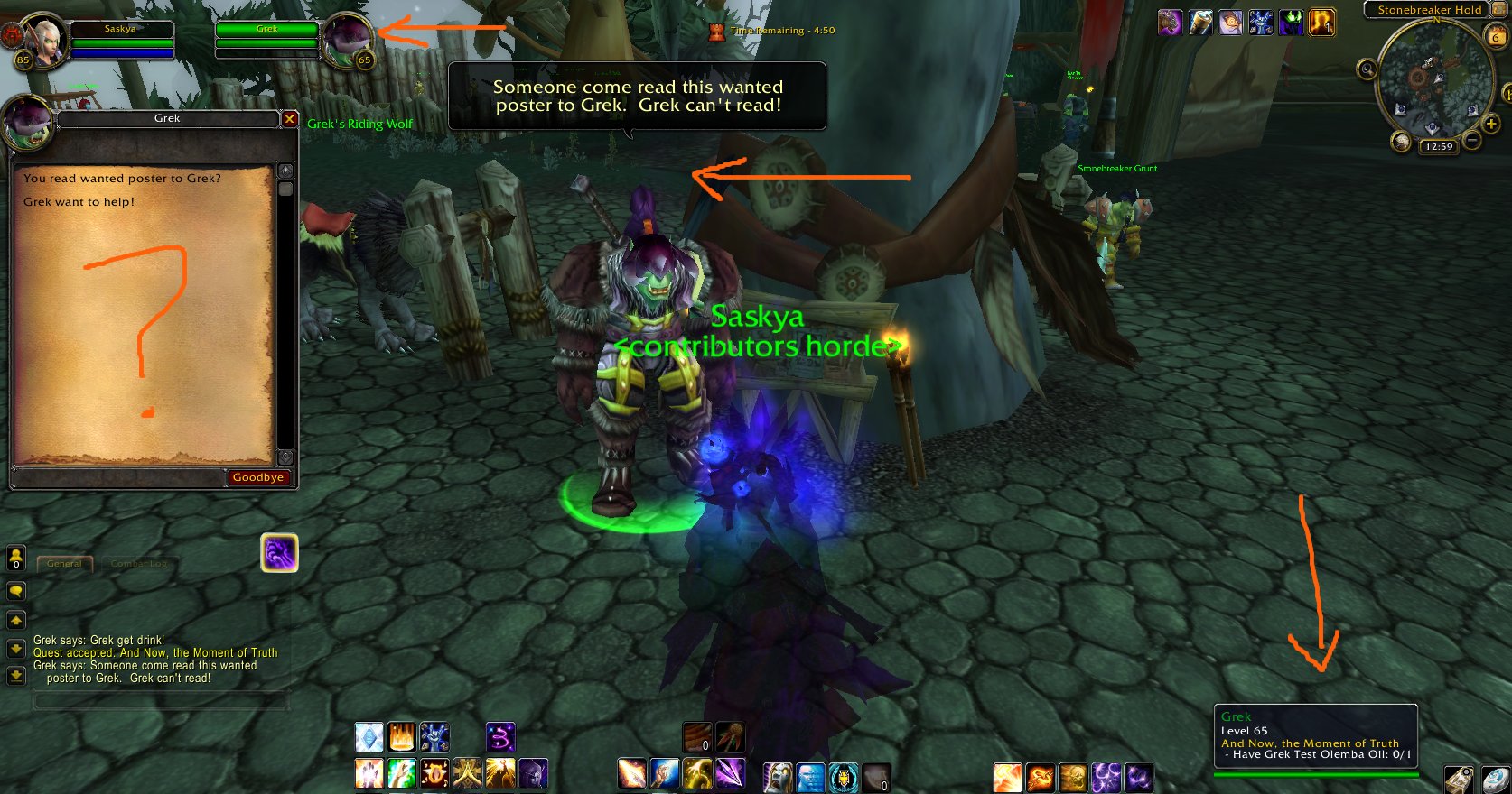 [Quest] And Now, the Moment of Truth -10201- Terrokkar Forest · Issue ...