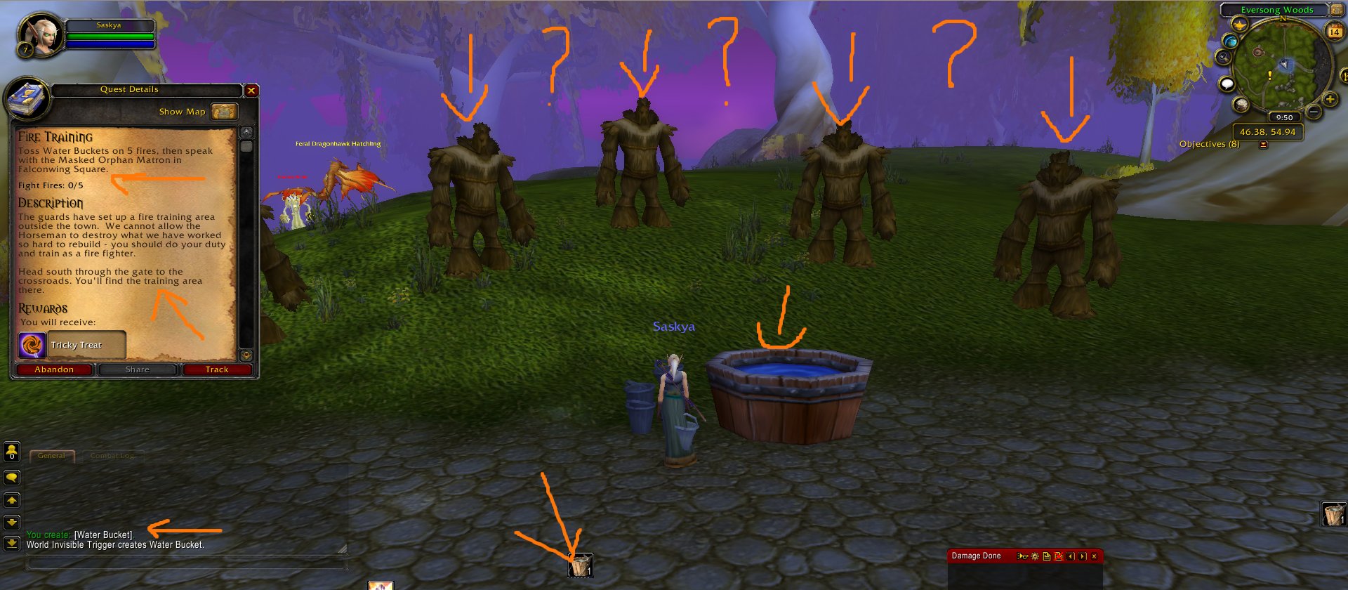 [Quest] Fire Training -11450- Hollows end - Falconwing Square · Issue ...