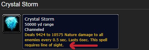 [Boss] Slabhide - Crystal Storm ability - Stonecore heroic · Issue ...