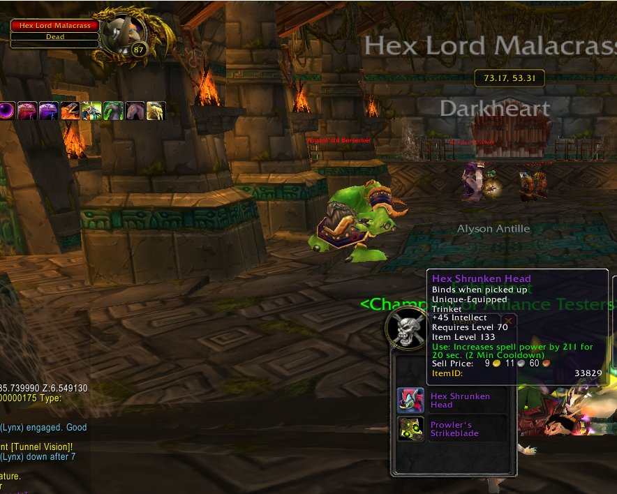 [Dungeon] Boss loots (hc) - Zul'Aman · Issue #4586 · WoWManiaUK ...