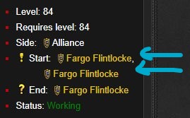 [NPC] Fargo Flintlocke - (2 phases spawn) - Twilight Highlands · Issue ...