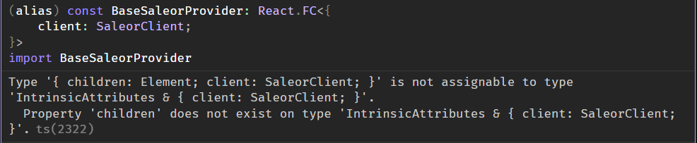 Saleor SDK is not compatible with React 18 · Issue #174 · saleor/saleor-sdk · GitHub
