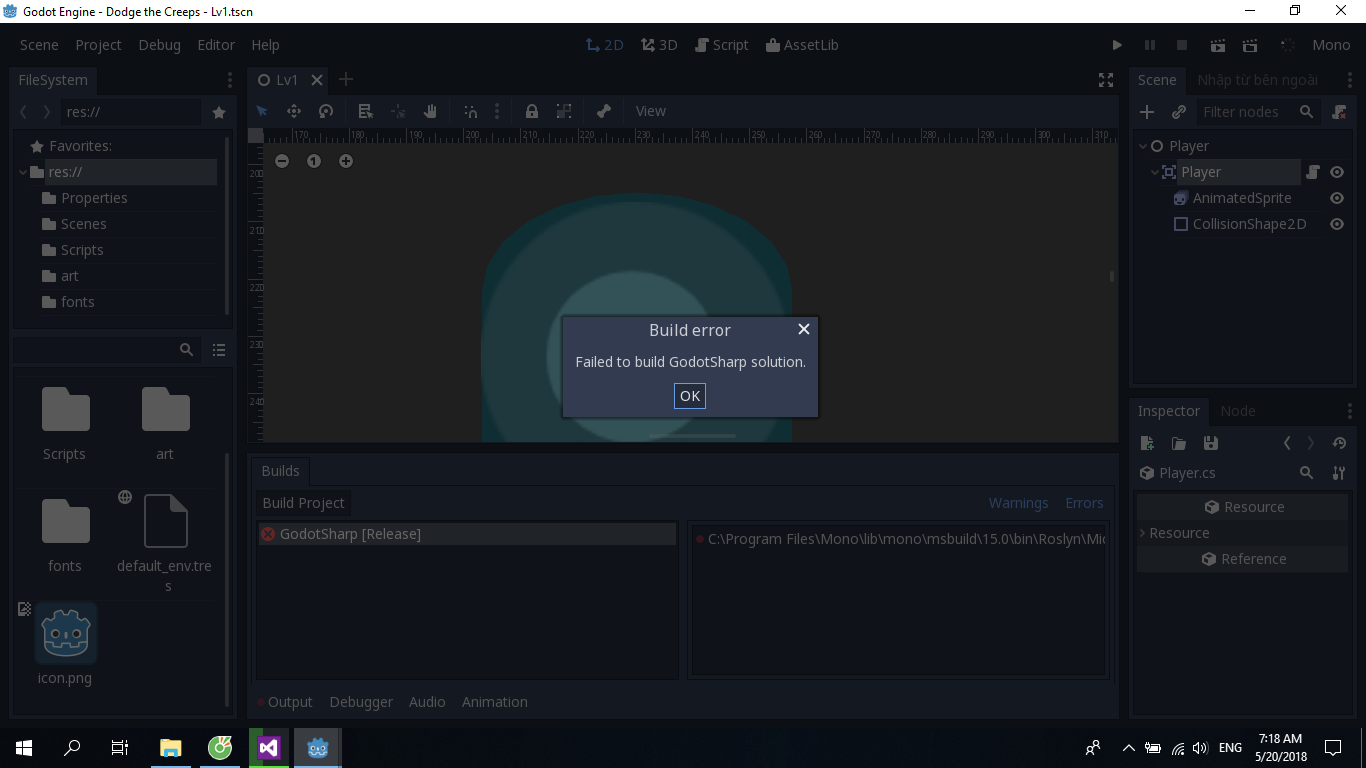 Can Not Create C Source Project For Godot · Issue 19049 · Godotenginegodot · Github