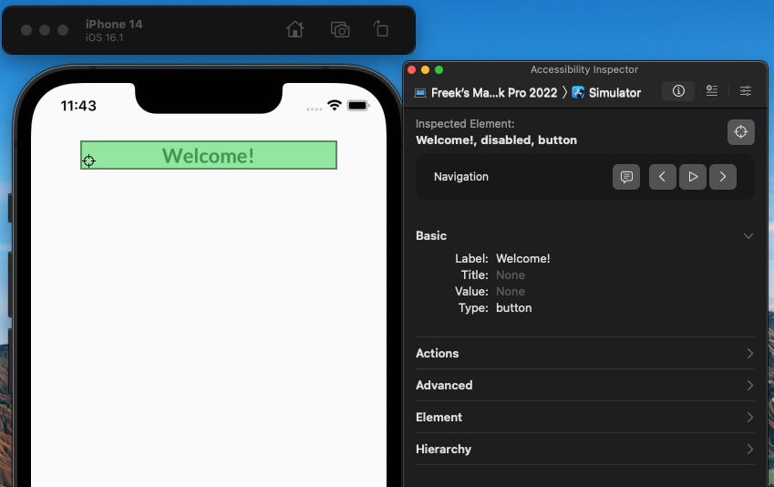 Appbar Content Is Incorrectly Labeled In The Accessibility Inspector As A Button When No Onpress