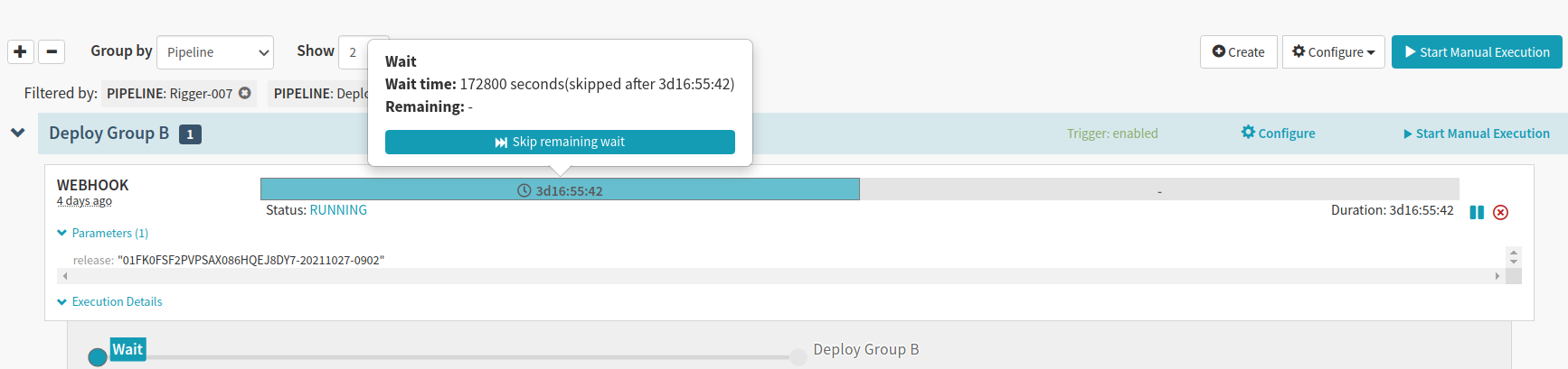 Unable to skip a waiting stage · Issue #6557 · spinnaker/spinnaker · GitHub