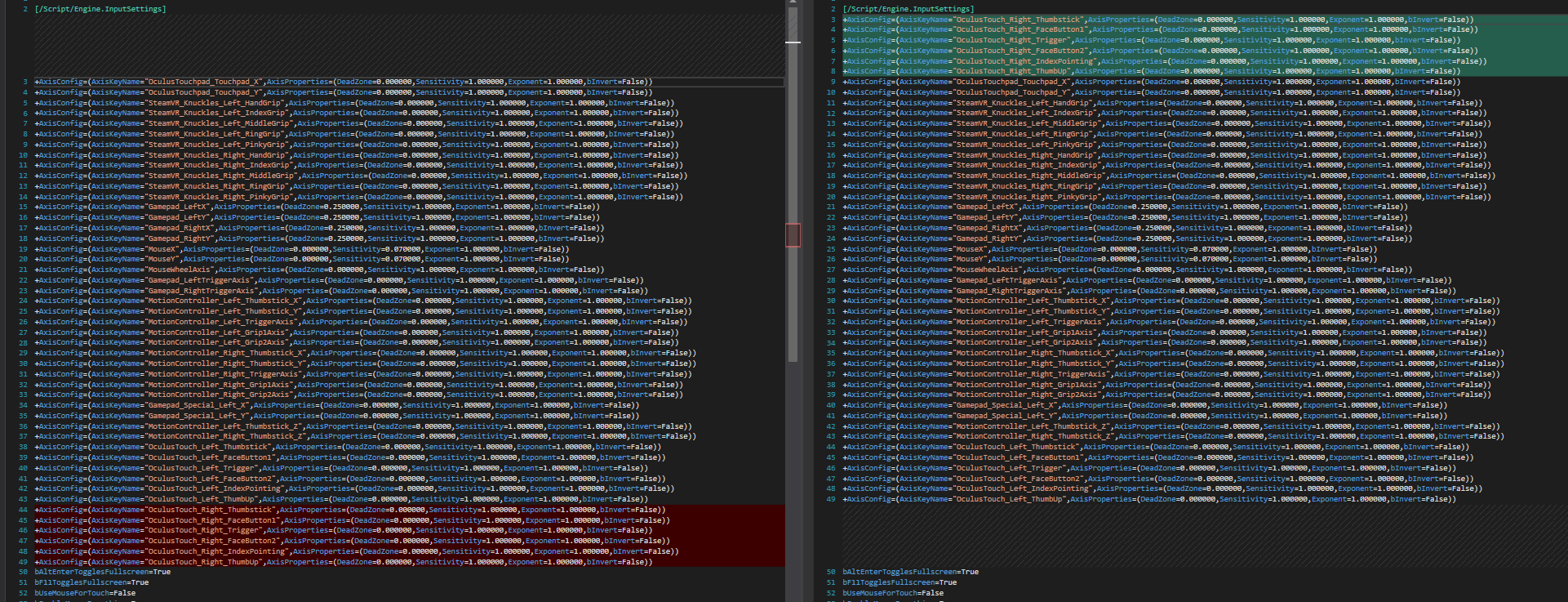 Input.ini Gets Modified Every Time The Project Is Reloaded · Issue #95 · ValveSoftware/steamvr ...