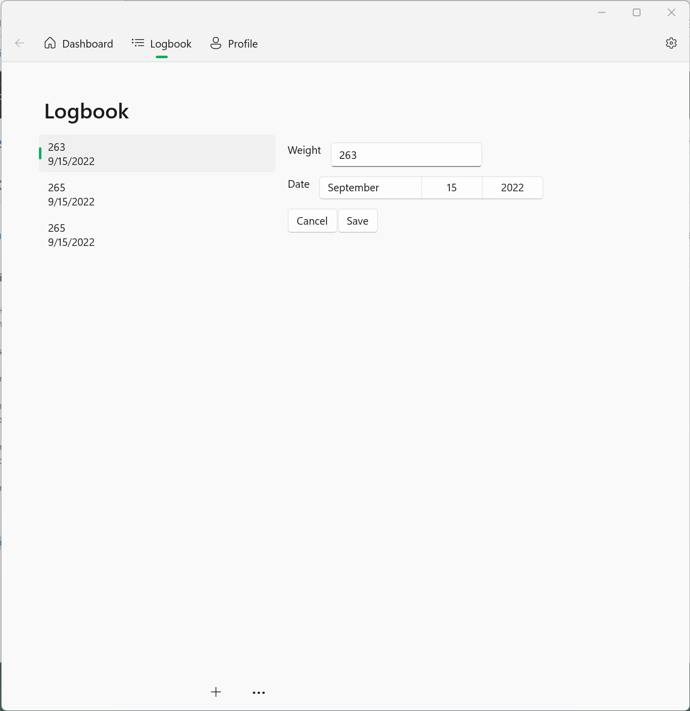 GitHub - nicholostyler/Health-Tracker-Windows: A native Windows app ...