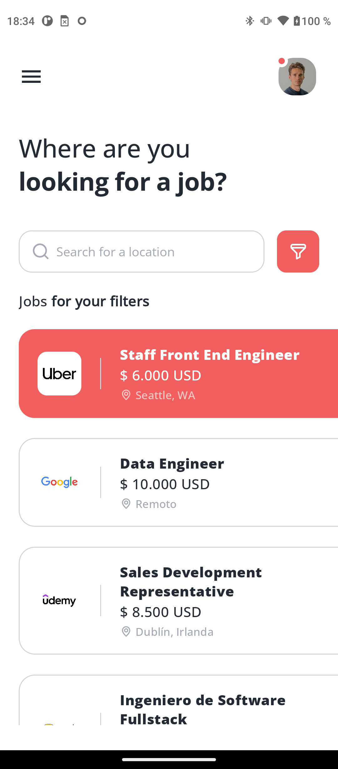 GitHub - arevalu/android-job-finder-ui: Job finder Android app UI with Kotlin
