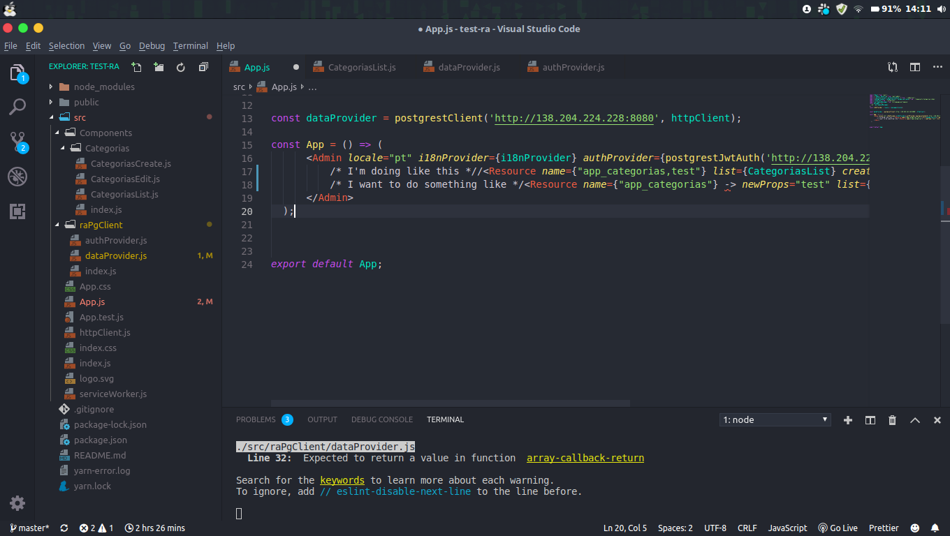 pass props from Resource to dataProvide · Issue #3464 · marmelab/react-admin · GitHub
