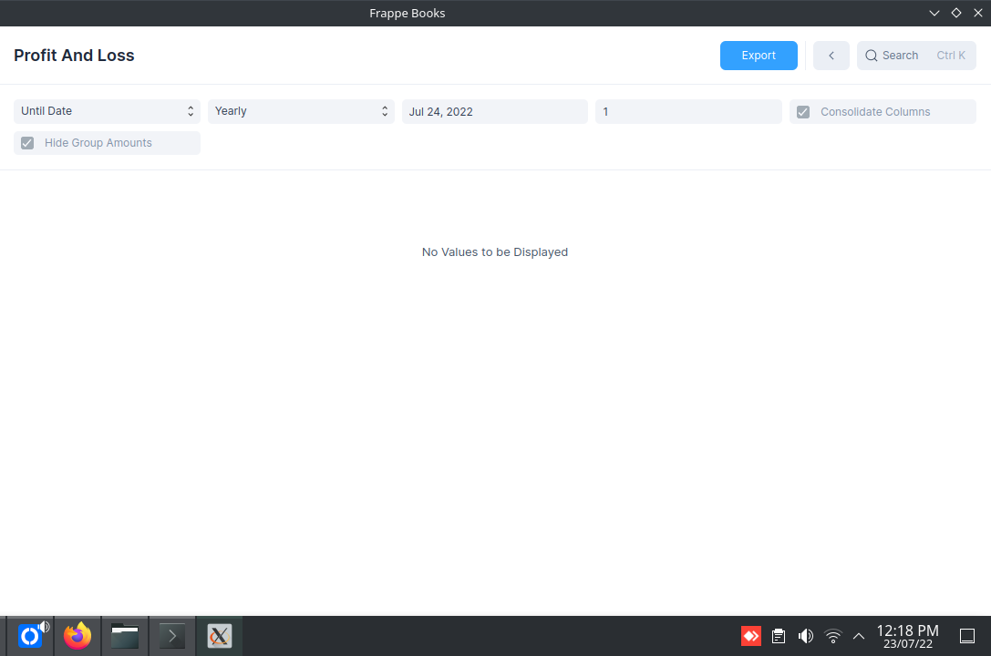 [bug] journal entry for direct income not shown p&l · Issue #426 · frappe/books · GitHub