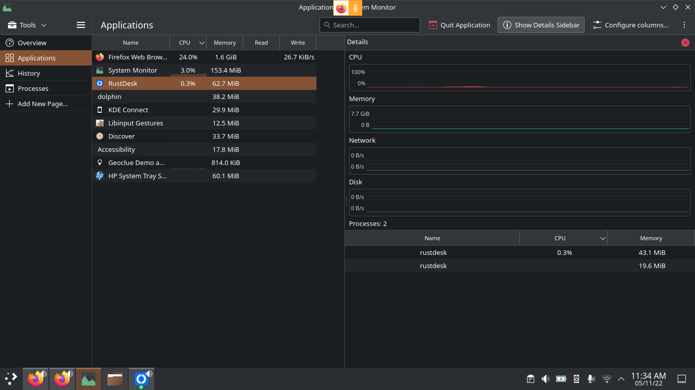 excessive cpu usage in linux nightly · Issue #1947 · rustdesk/rustdesk · GitHub