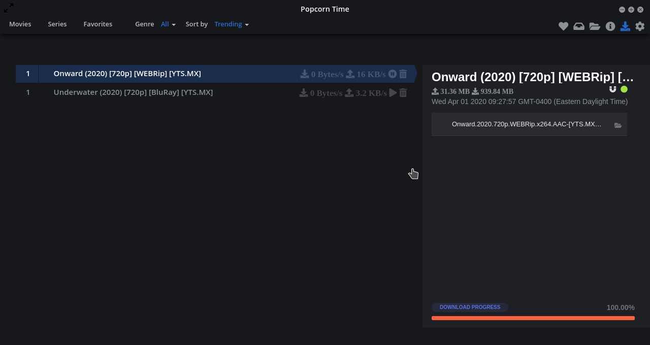 any place to see stats? like current seeding · Issue #1231 · popcorn-official/popcorn-desktop ...