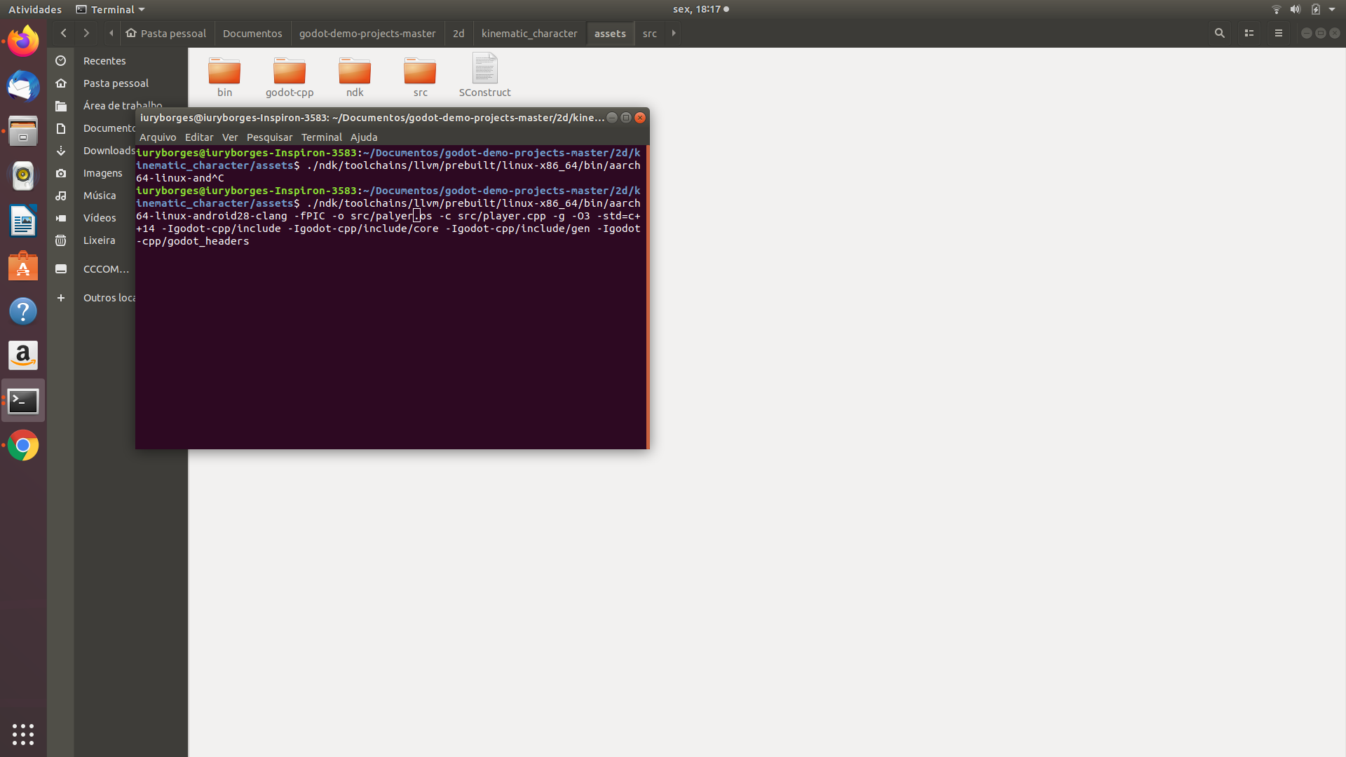 i can't compile for android via gdnative · Issue #351 · godotengine/godot-cpp · GitHub