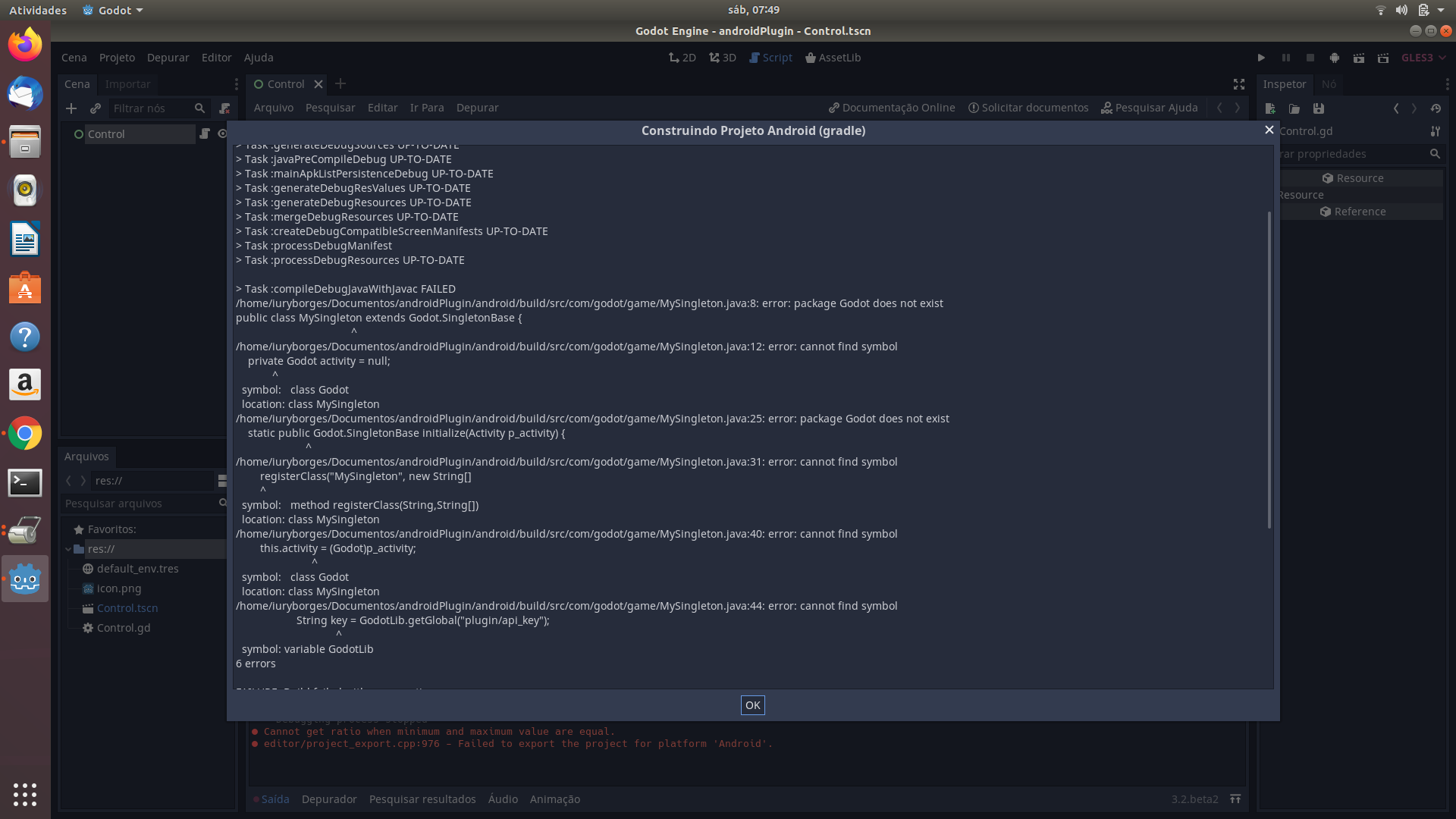 can't compile a custom apk on android godot 3.2 · Issue #33839 · godotengine/godot · GitHub