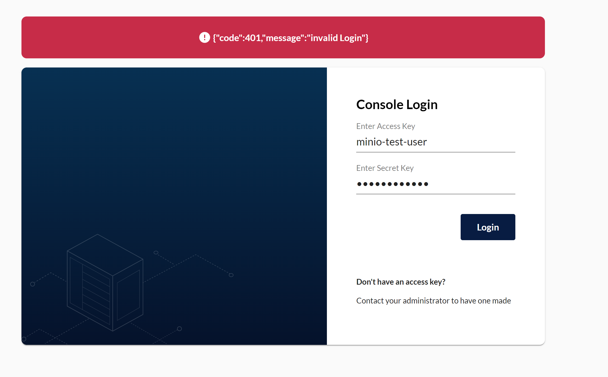 LDAP permission lingers until minio reboot · Issue #12074 · minio/minio · GitHub