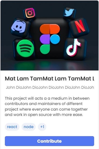 [BUG] Project card UI breaks · Issue #231 · rohitdasu/projectmate · GitHub