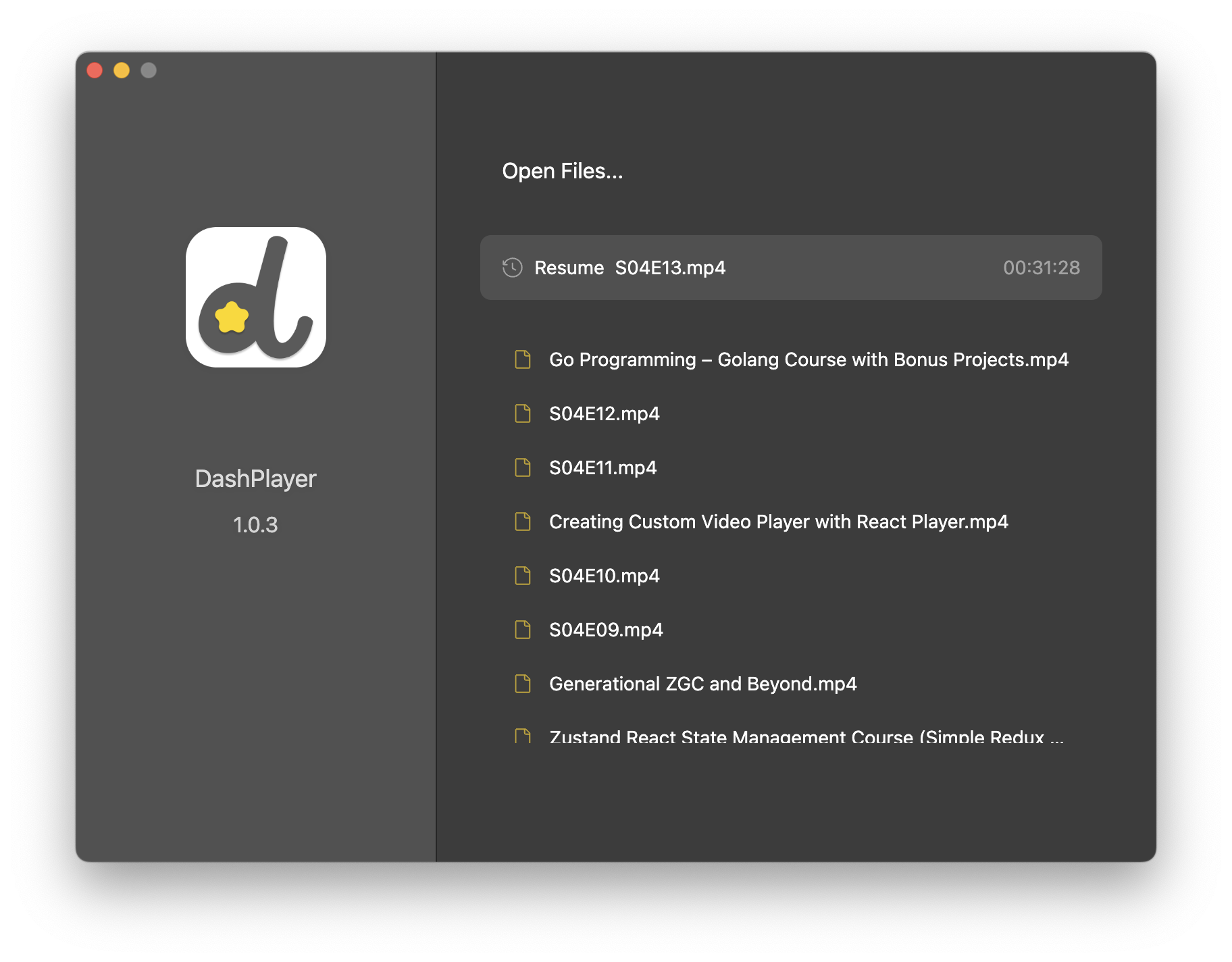 GitHub - solidSpoon/DashPlayer: 为英语学习者量身打造的视频播放器，助你通过观看视频、沉浸真实语境，轻松提升英语水平。