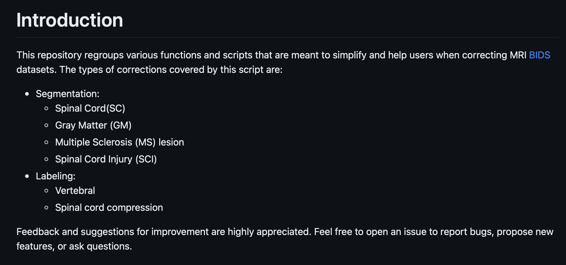 Update Wiki · Issue 53 · Spinalcordtoolbox Manual Correction · Github