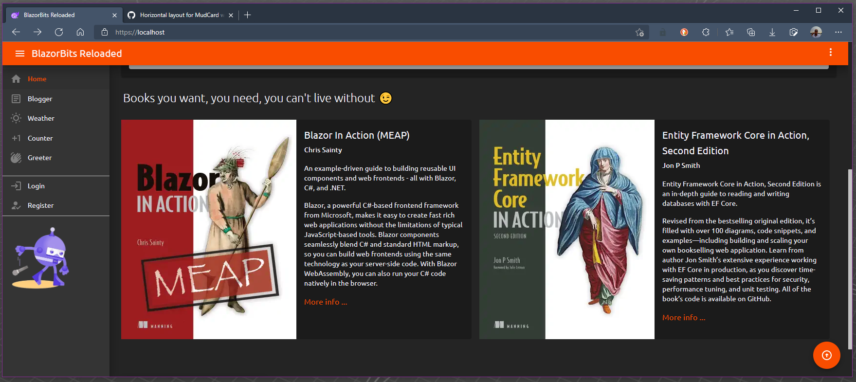 Horizontal layout for MudCard with media · MudBlazor MudBlazor · Discussion #2557 · GitHub