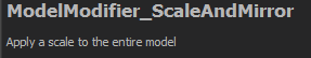 ModelDoc - ScaleAndMirror doesn't affect PhysicsMeshFile or Physics Shapes · Issue #422 ...