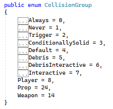 Missing NPC Collision Group · Issue #1271 · Facepunch/sbox-issues · GitHub