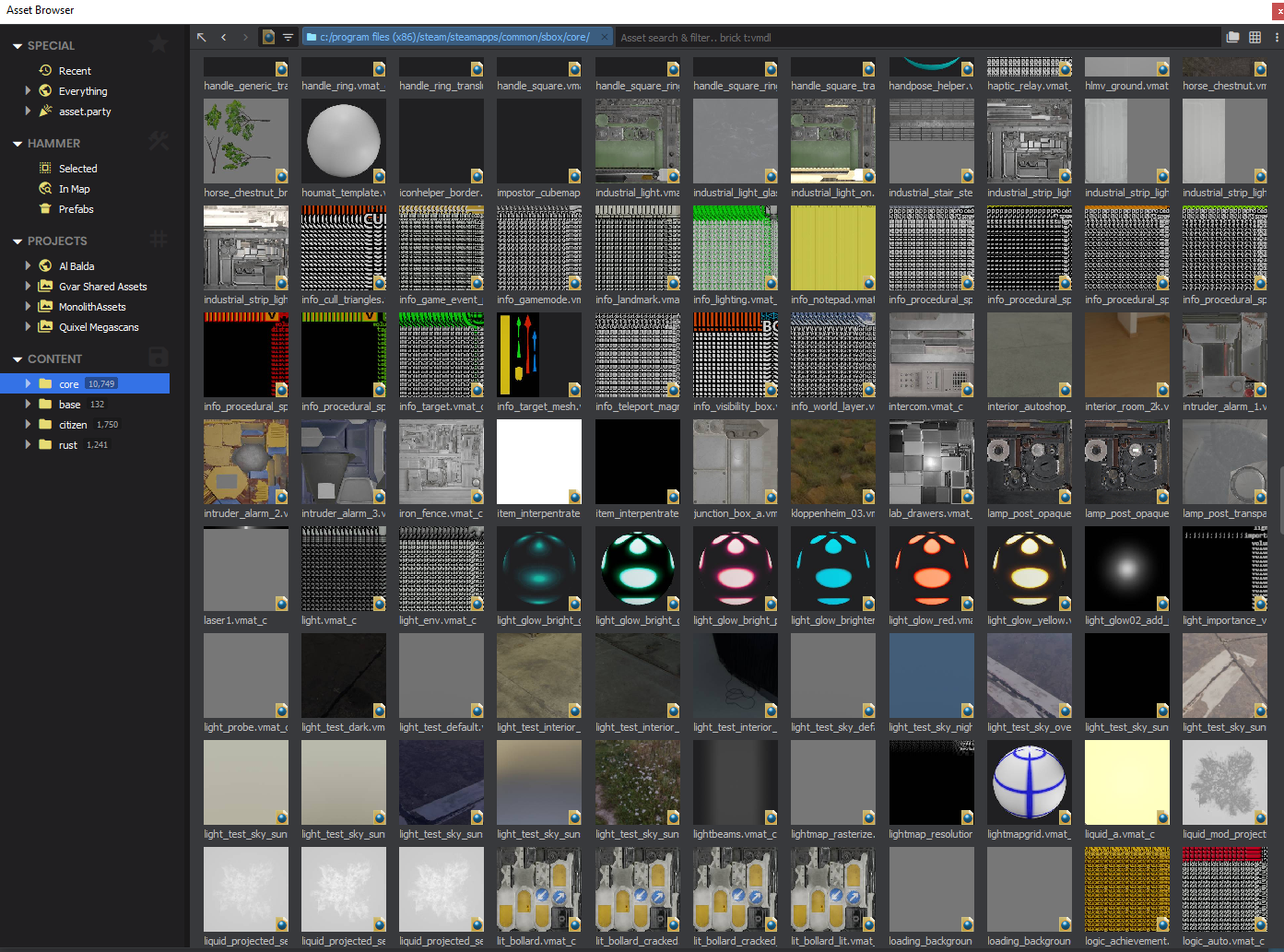 Hammer Asset Browser Improvements · Issue #2622 · Facepunch/sbox-issues · GitHub