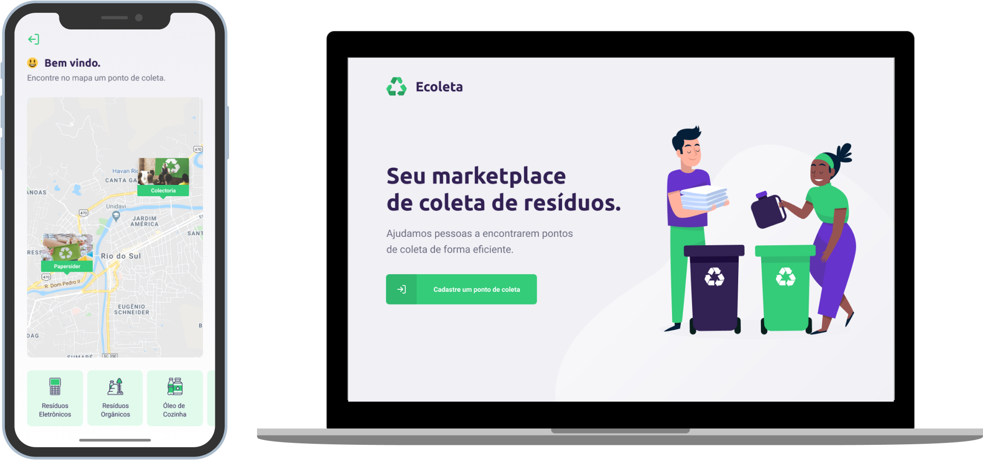 GitHub - leandrorangel94/ecoleta: Aplicativo "Ecoleta" desenvolvido durante a Next Level Week da ...